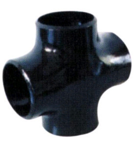 Weld Metal Carbon Steel 4 Way Cross Pipe Connector Fittings MSS SP75 Gr B